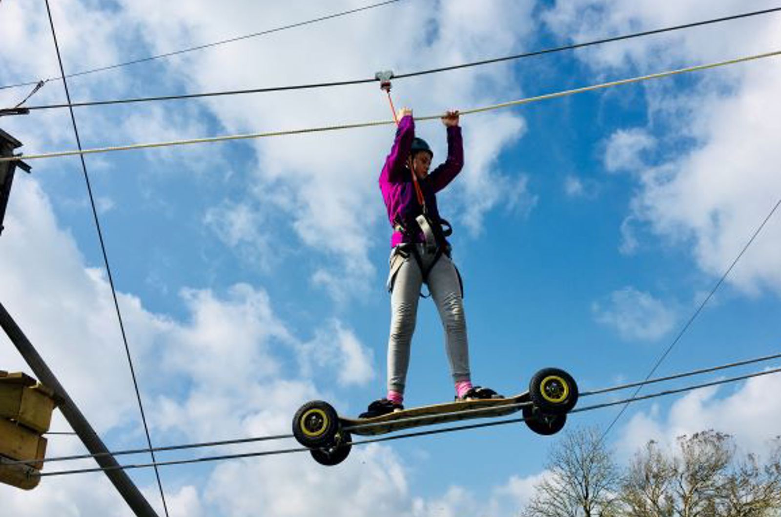 Junior Tree Tops Trail at Heatherton World of Activities, Tenby